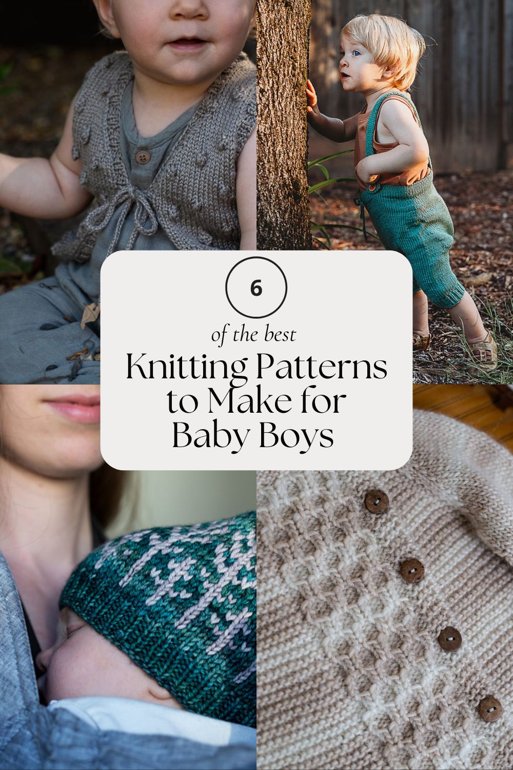 6 of the Best Knitting Patterns to make for Baby Boys - Make It ...