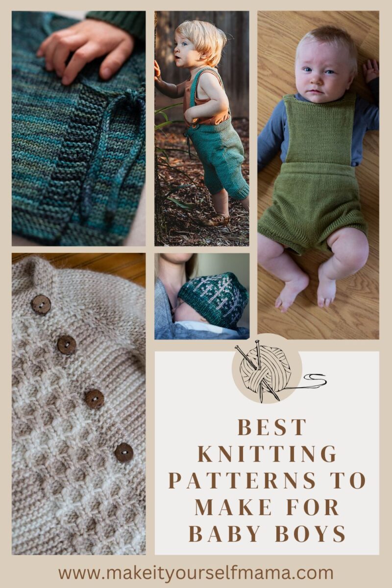 6 of the Best Knitting Patterns to make for Baby Boys - Make It ...