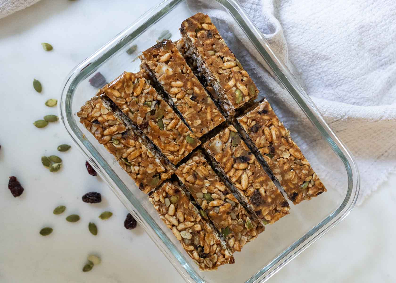 Healthy Homemade Granola Bars (no refined sugar) - Make It Yourself Mama